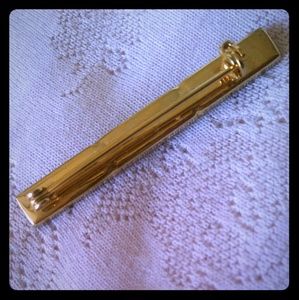 Jewelry | Vintage Red Clear Rhinestone Bar Pin | Poshmark